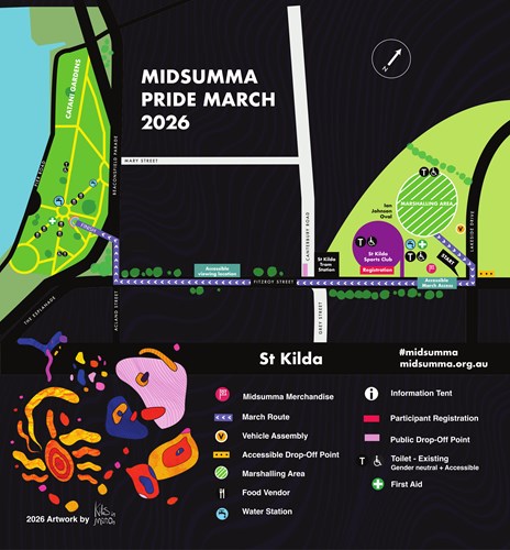 Midsumma Festival - Midsumma Pride March